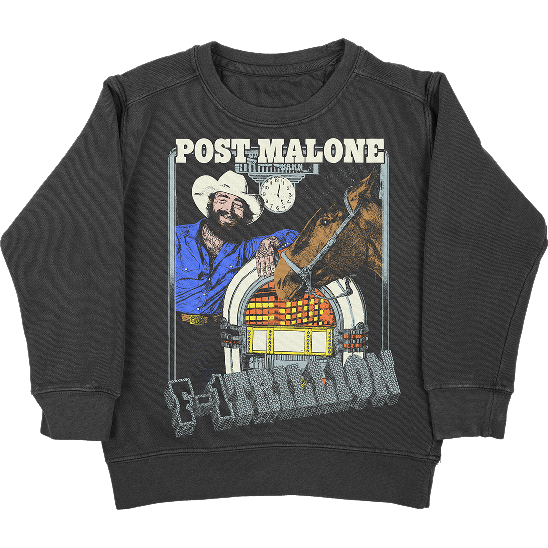 F-1 Trillion Juke Box Crewneck - Post Malone | Official Shop