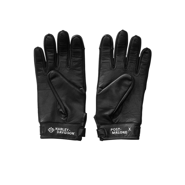 post malone x h-d horsepower leather gloves - Post Malone | Official Shop